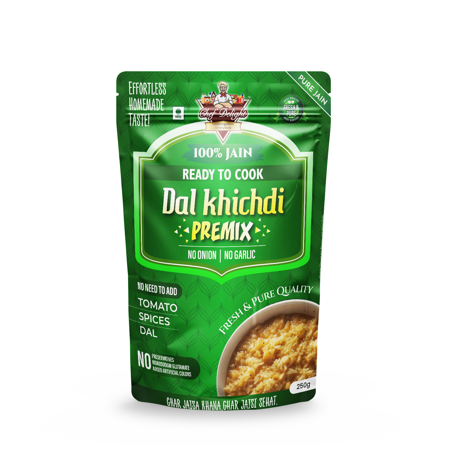 Chef Delight Jain Dal Khichdi Premix – The House of Delights
